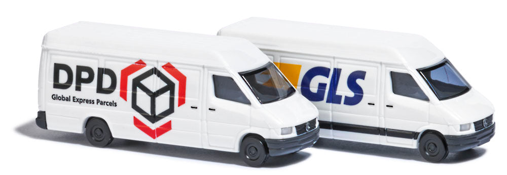 Busch 8308 N HGV Mercedes Benz Sprinter Parcel Service 1:160 n scale ...