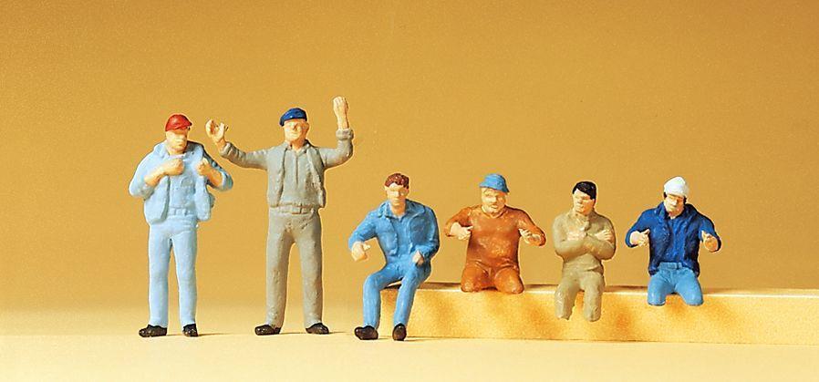 Preiser 14009 Gauge H0 1:87 Truckers – MiniaturesModels Diana Magalhães